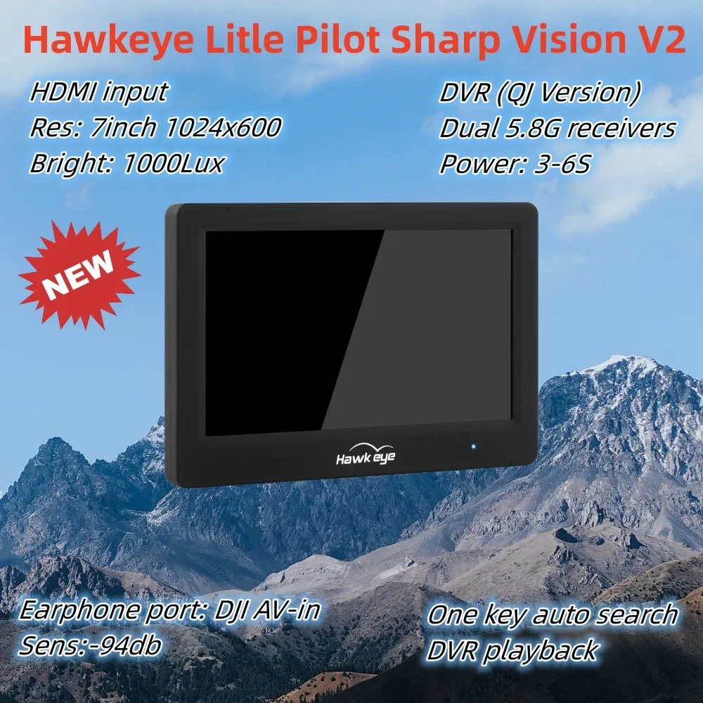 Hawkeye-Litle-Pilot-Sharp-Vision-V2-7-1000LUX-FPV-Monitor-DVR-HDMI-5 ...