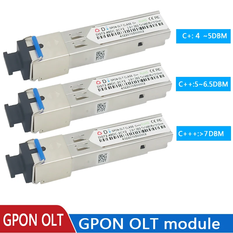 Gpon Olt B+ C++ Sfp Modules Gpon Sfp Transceiver Sc Connector Compatible With Hw Zte Gpon Cards ...