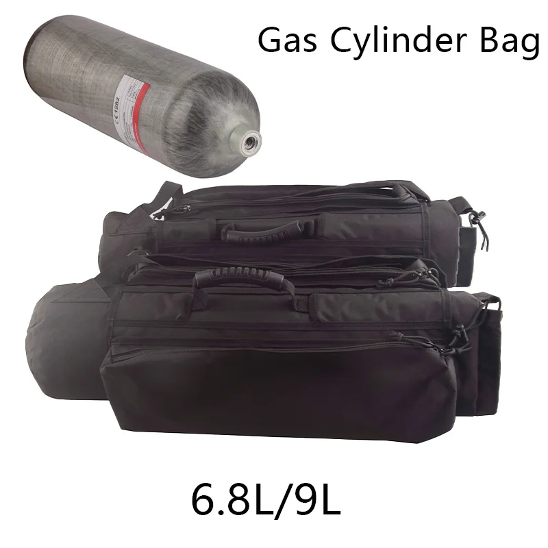 Rifle Bag Acecare Hpa Tank Cover Backpack Black PCP Rifle