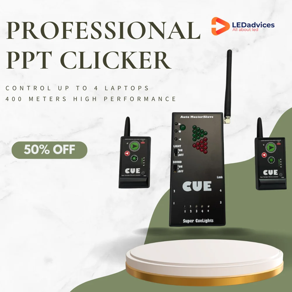 Super Cuelights Factory Original PPT Presenter Clicker 400m 1330Ft ...