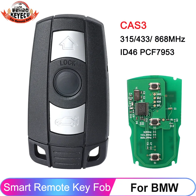Keyecu-smart-remote-key-3-tasten-315mhz-433mhz-315lp-868mhz-pcf7953 ...