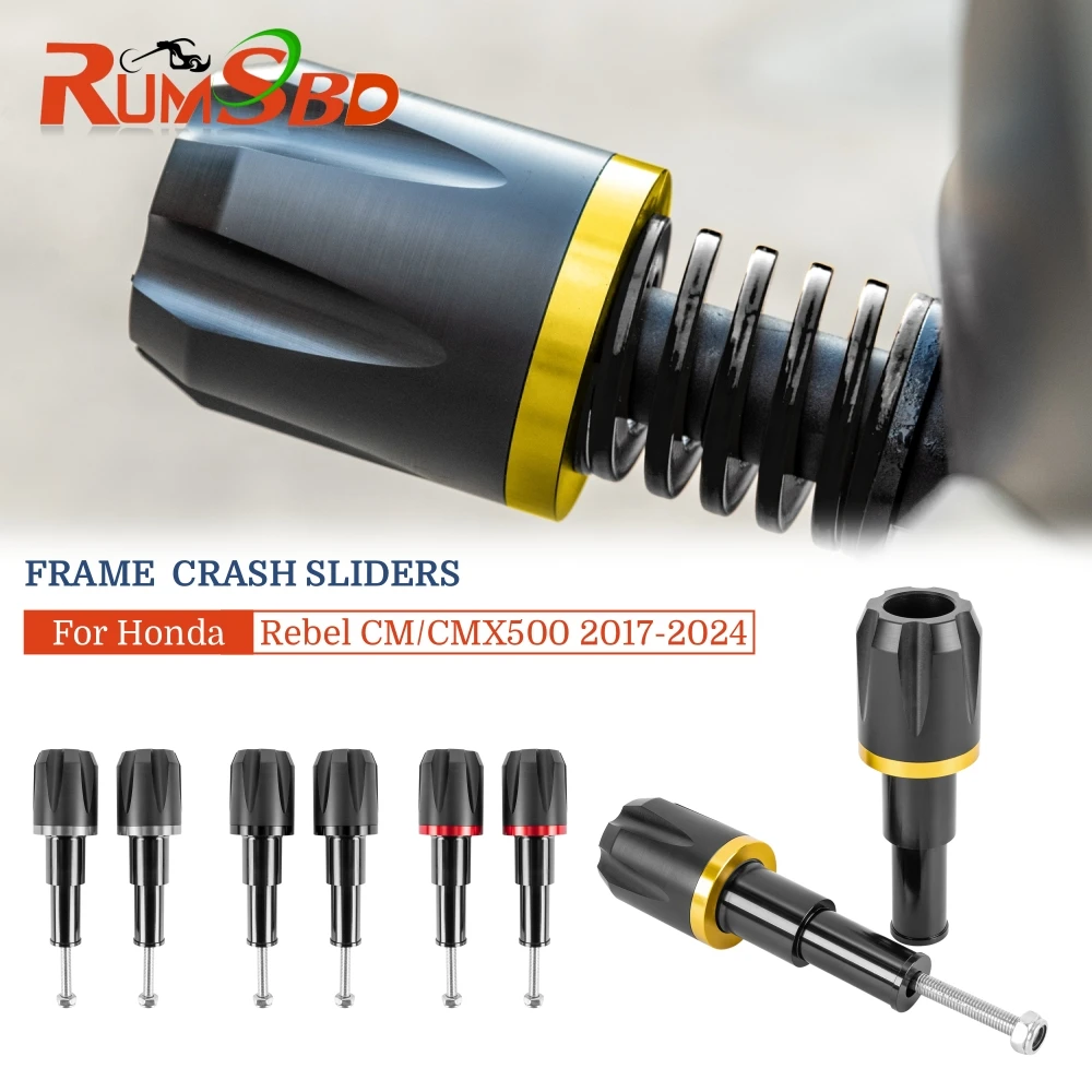 For-Honda-Rebel-CM-CMX-500-2017-2024-Motorcycle-Frame-Slider-Crash ...