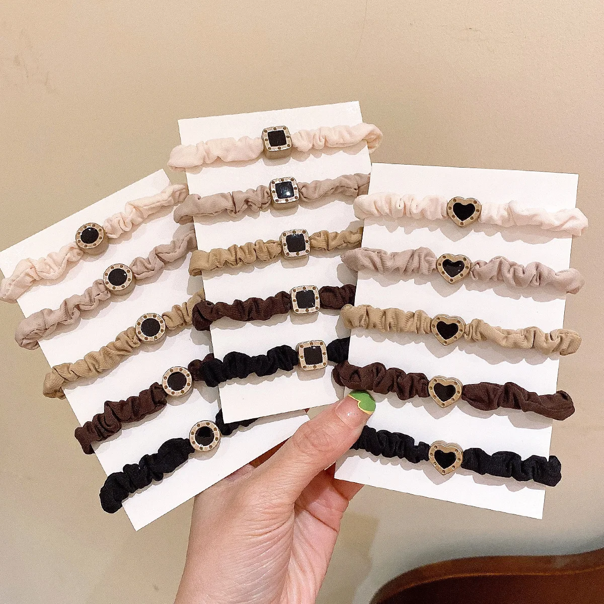 5pcs-Ice-Silk-Small-Intestine-Hair-Loop-Fabric-High-Elasticity-Hair ...