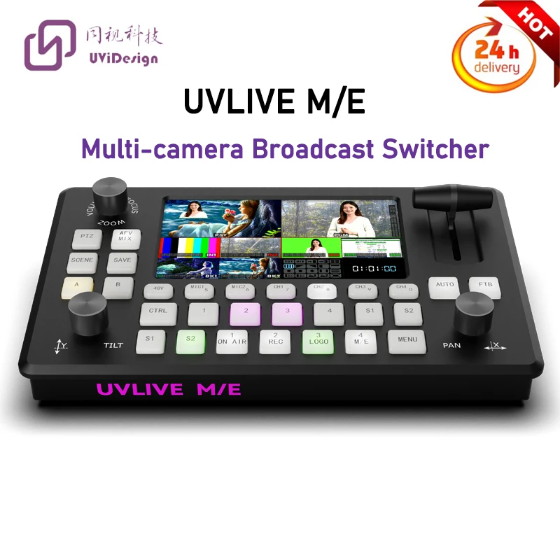 UVLIVE-M-E-Mixer-Switcher-V-deo-Multi-Camera-Transmiss-o-Switcher-Live ...