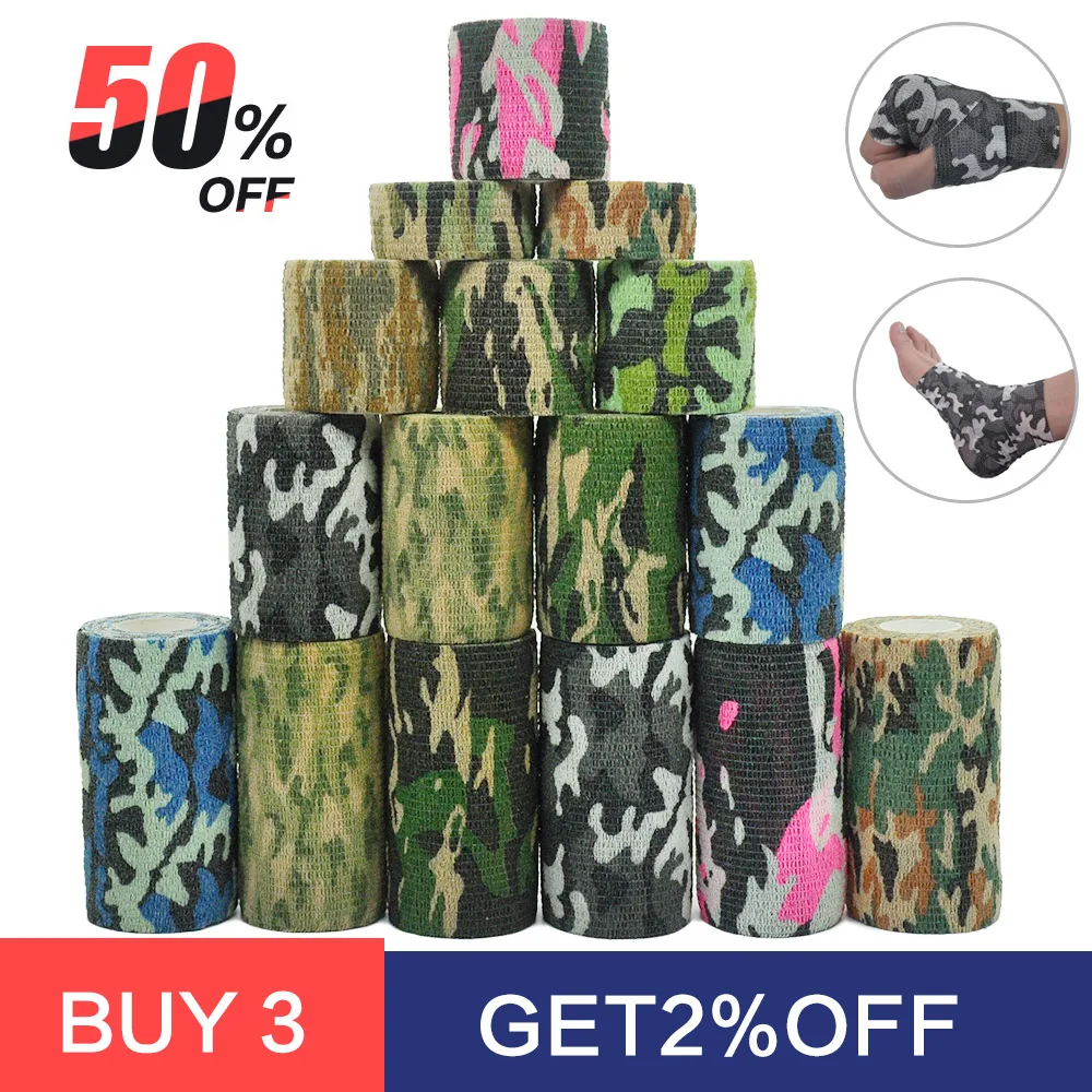 4-6m-Disguise-Elastoplast-Camouflage-Elastic-Wrap-Tape-Self-Adhesive ...