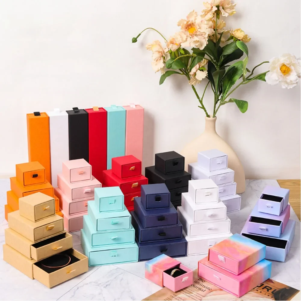 24pcs-Bulk-Drawer-Jewelry-Packaging-Box-9x9x3-2cm-Studs-Necklace-Rings ...