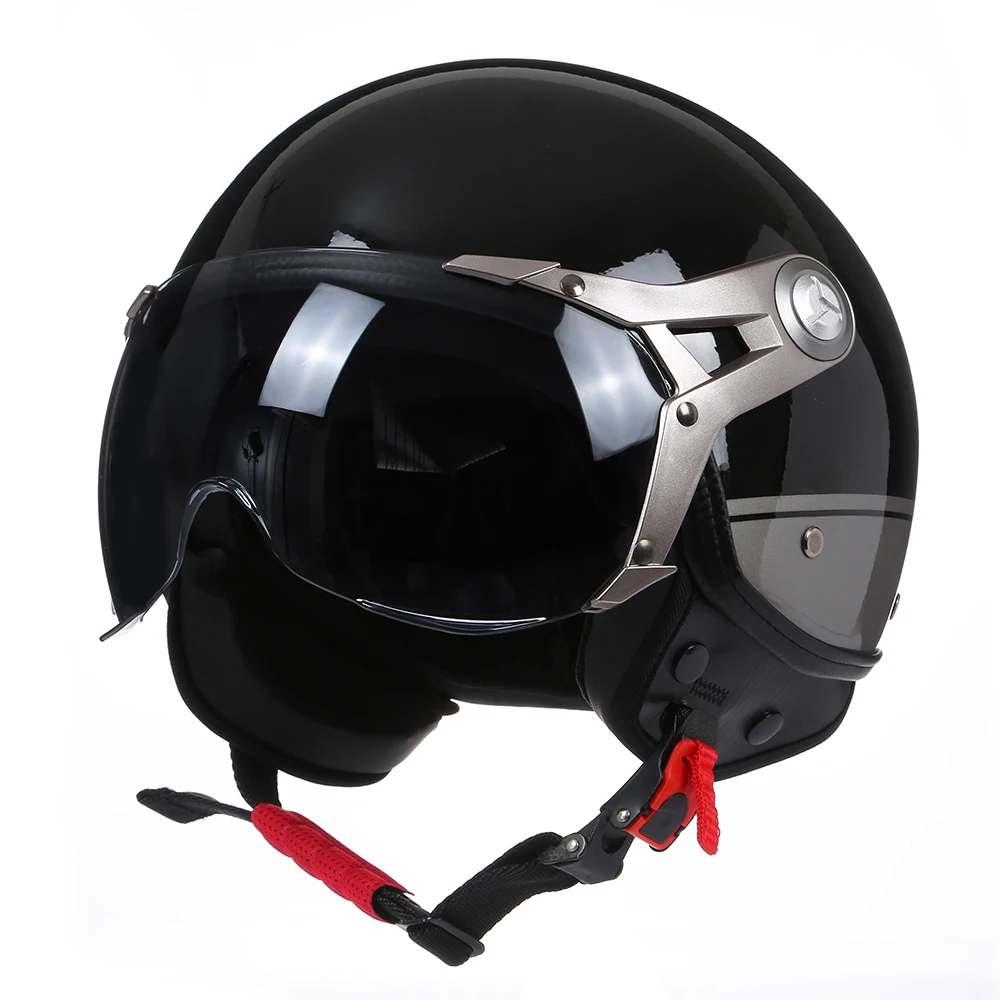 Casco-de-moto-Retro-TT-COCASCOS-aprobado-por-DOT-Jet-3-4-cara-abierta ...