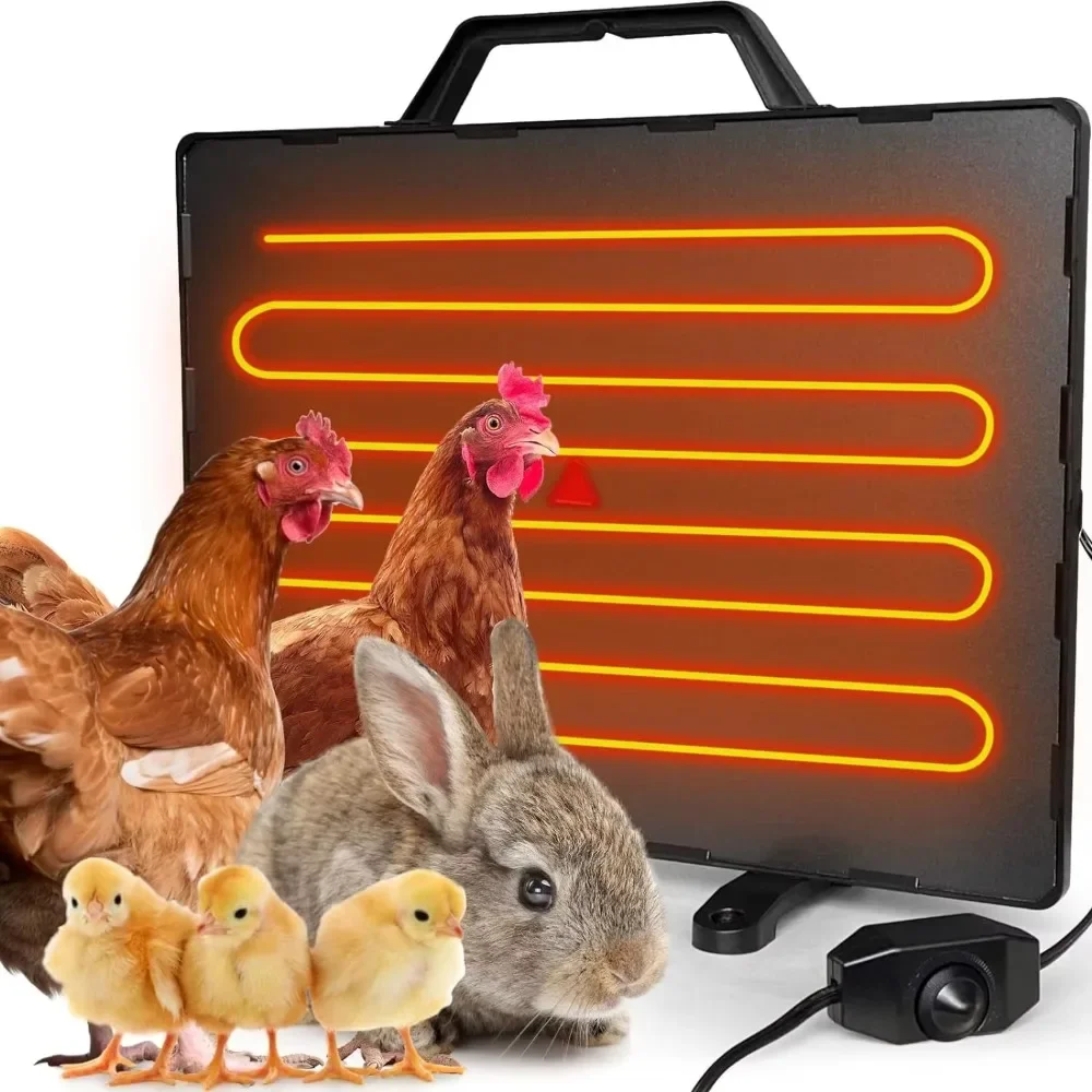 Chicken Coop Heater Easy To Install Automatic Thermostatic Radiant ...