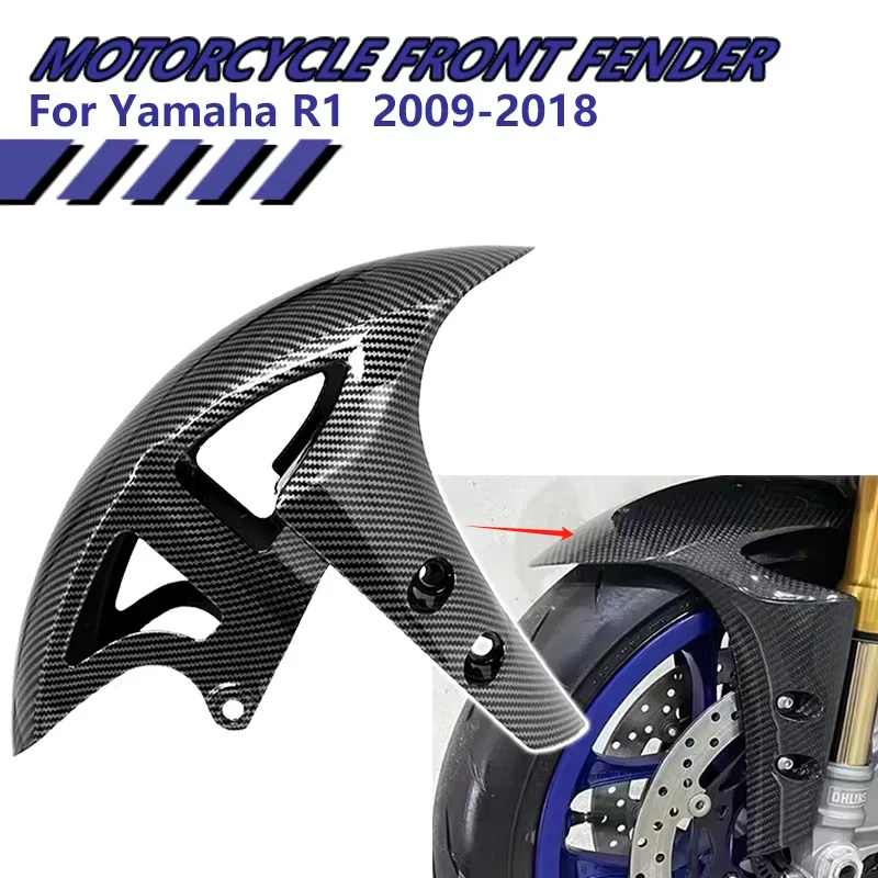 Motorcycle-Front-Wheel-Fender-Mudguard-Suitable-For-Yamaha-YZFR1-R1 ...