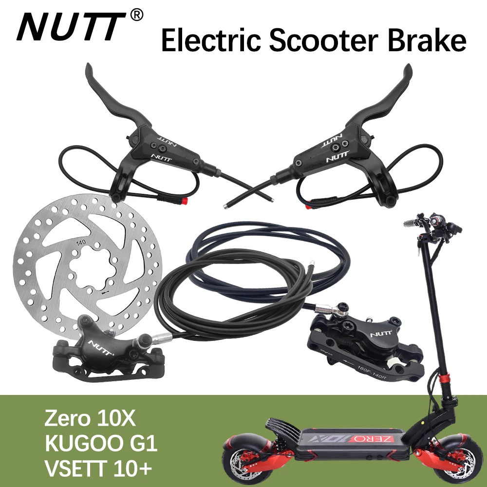 NUTT-A5-D-Scooter-El-trica-Hidr-ulica-Brakes-Pad-Rotor-de-disco-para ...