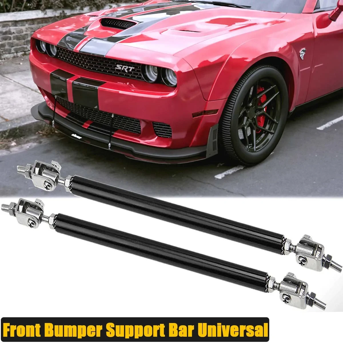 Universal-For-Dodge-Challenger-Charger-SRT-SXT-RT-Front-Bumper-Lip ...