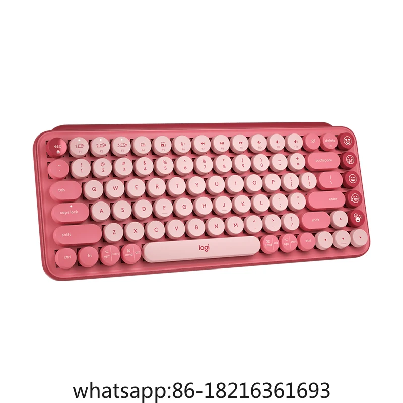 Logitech-Bubble-Wireless-Mechanical-Keyboard-Colorful-Macaron-Office ...
