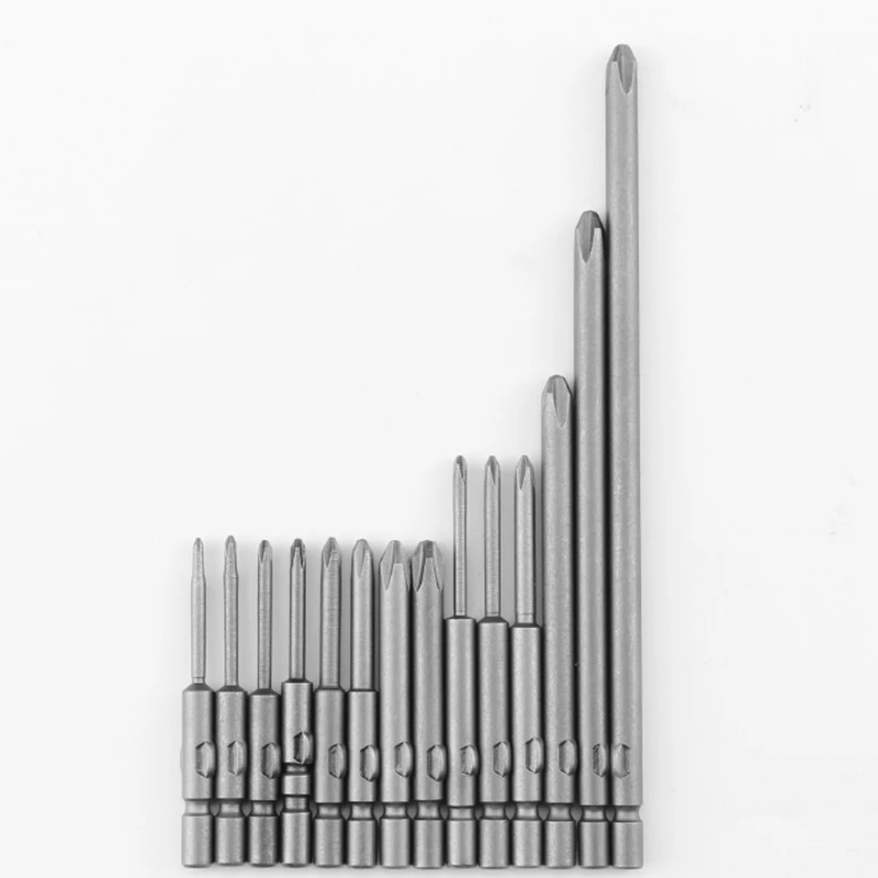800-Alloy-Steel-Long-Rounded-Cross-Head-Screwdriver-Bits-4mm-PH00-PH0 ...