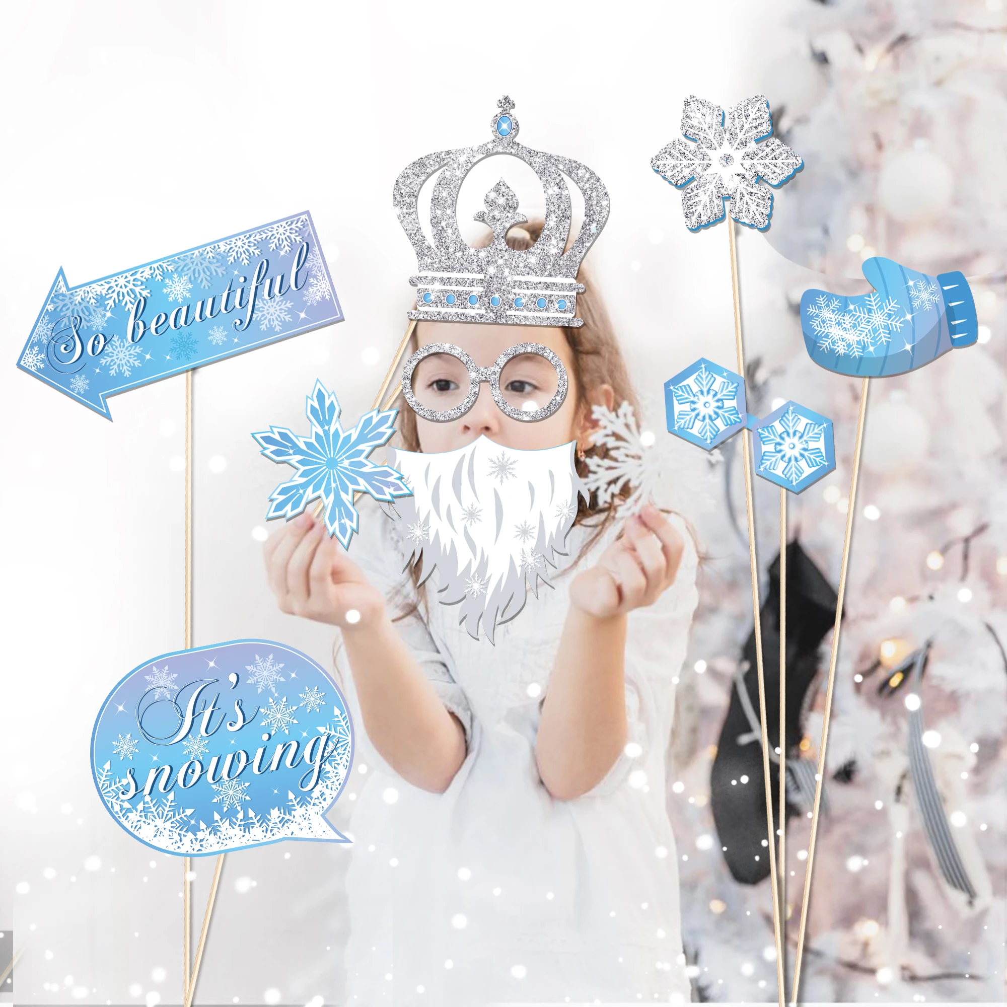 Paper Snowflake Crown