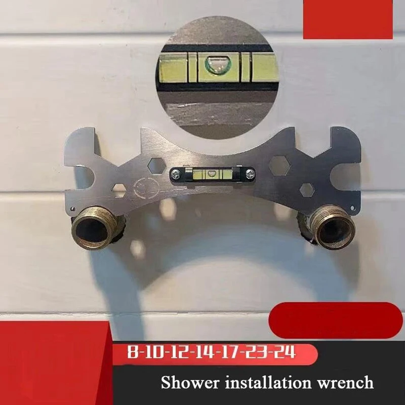 Special Wrench Tools with Level Shower Faucet Installation Bathroom ...