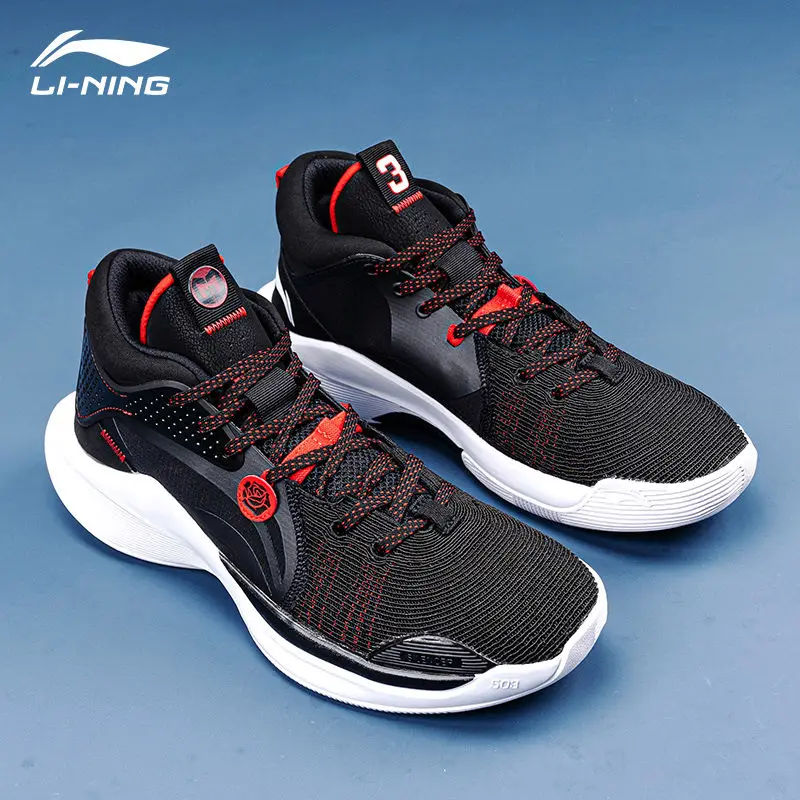 Li ningバスケットボールシューズメンズシューズcjマコラムサイレンサーメンズワンピースバスケットボールゲームシューズスポーツシューズ ...