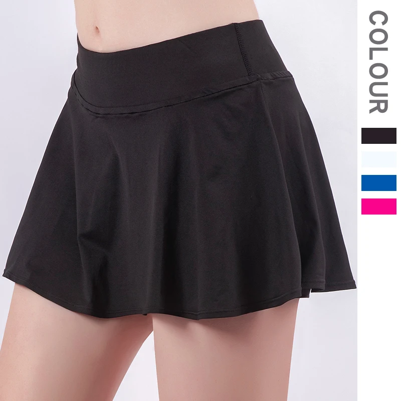 Womens High Waisted Anti Exposure Yoga Culottes Quick Dry Breathable