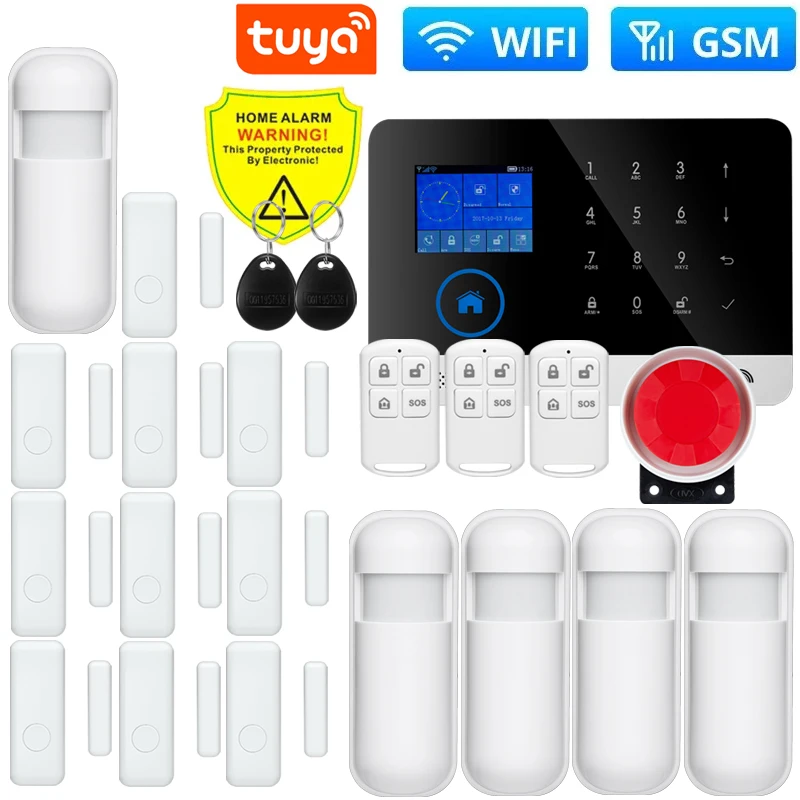 Wireless-WIFI-GSM-Home-Security-Alarm-System-Smart-Life-APP-With-433mhz ...