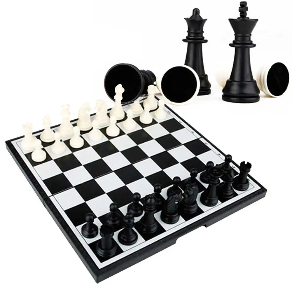 7-67-Inch-Mini-Magnetic-Chess-Pieces-Set-Chessmen-Collection-Portable ...