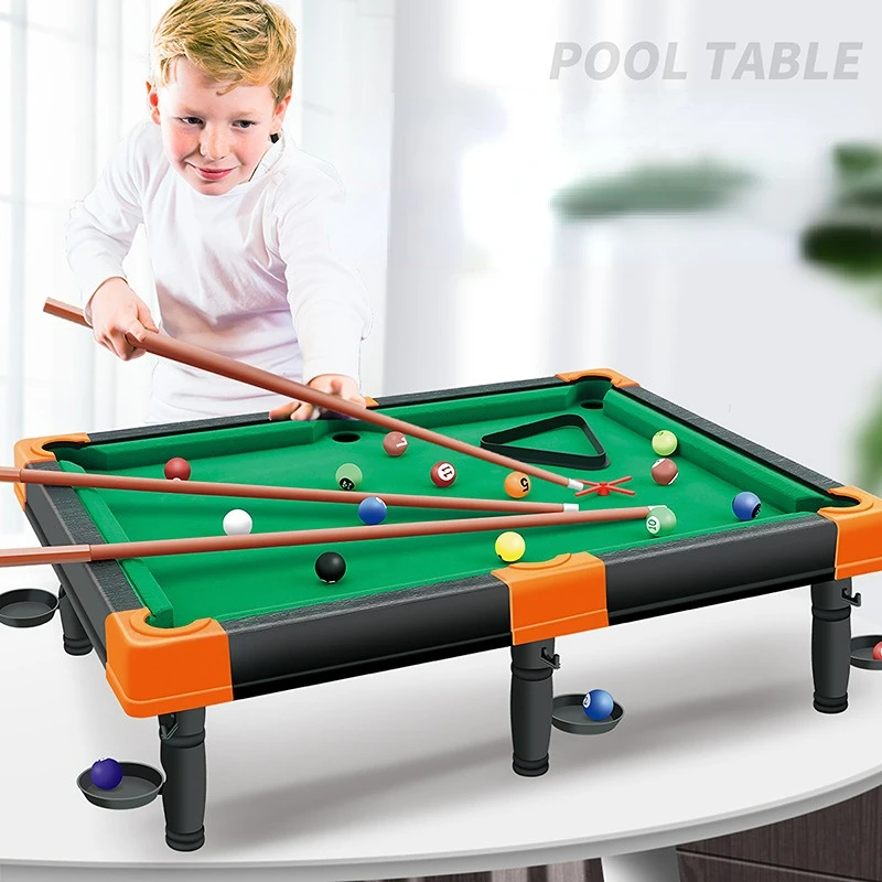 Children's Table Top Toys Football Parent child Double Billiards Games ...