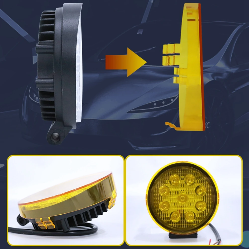 LED-Work-Light-Cover-Dust-Proof-Protective-Amber-Covers-for-3-4-inch ...