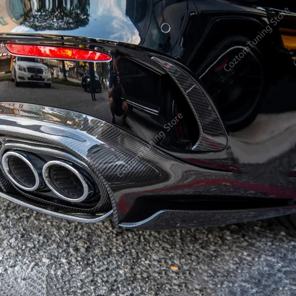 For-Mercedes-C118-Rear-Bumper-Flics-CLA-Class-180-200-220-250-CLA45-AMG ...