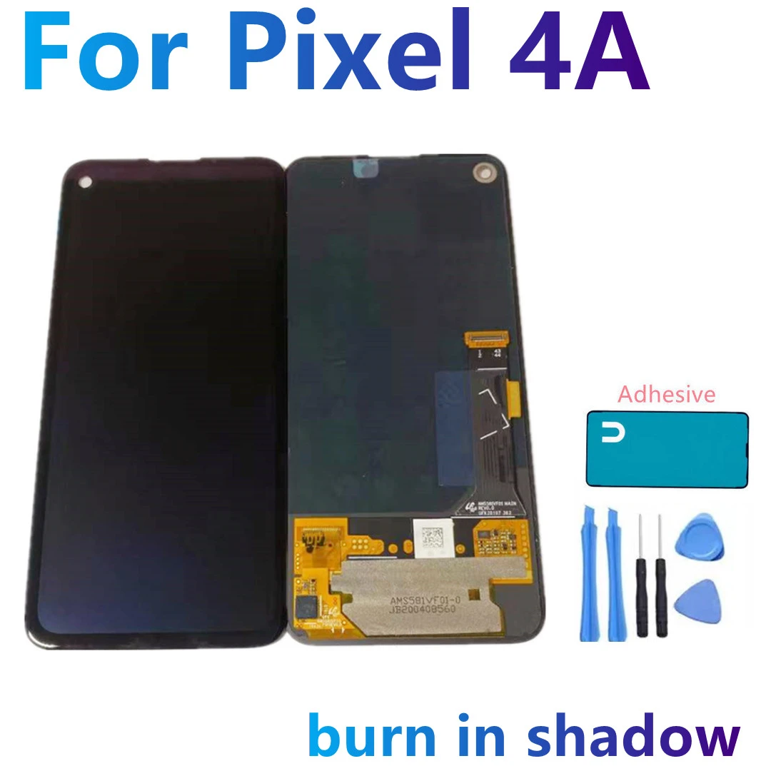 Original Amoled For Google Pixel 4a Lcd Display With Burn Shadow Touch ...
