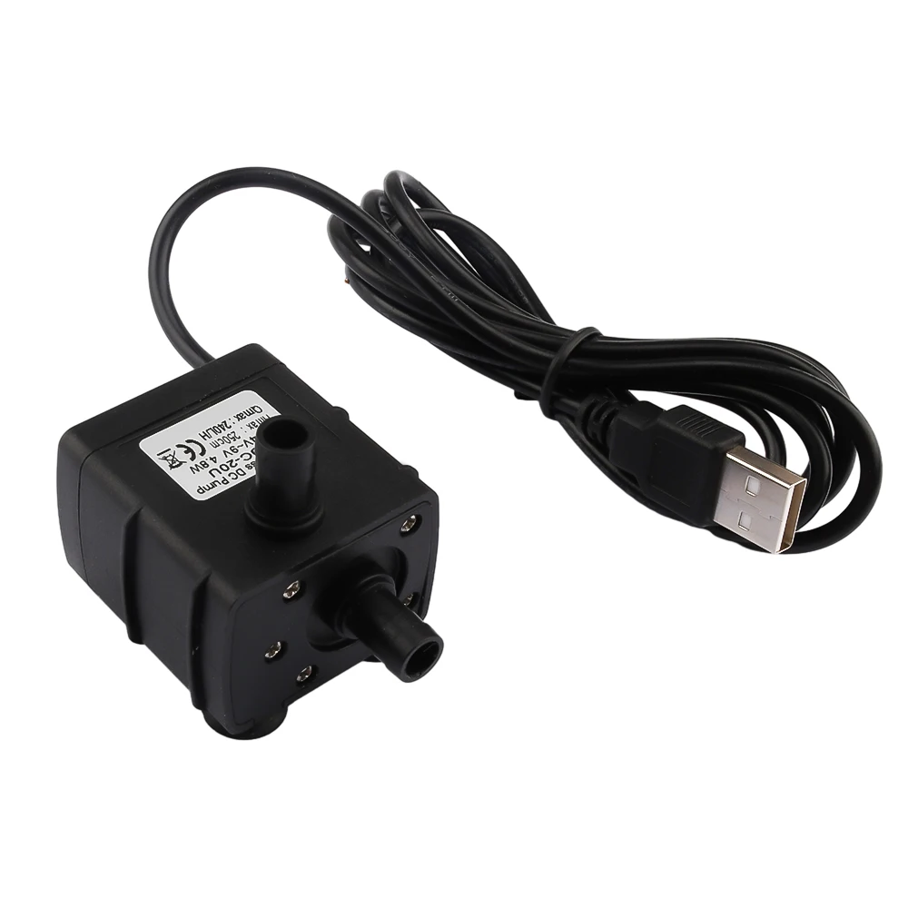 DC 5V 12V 24V Portable Electric Pump Water Cooling Silent Submersible ...