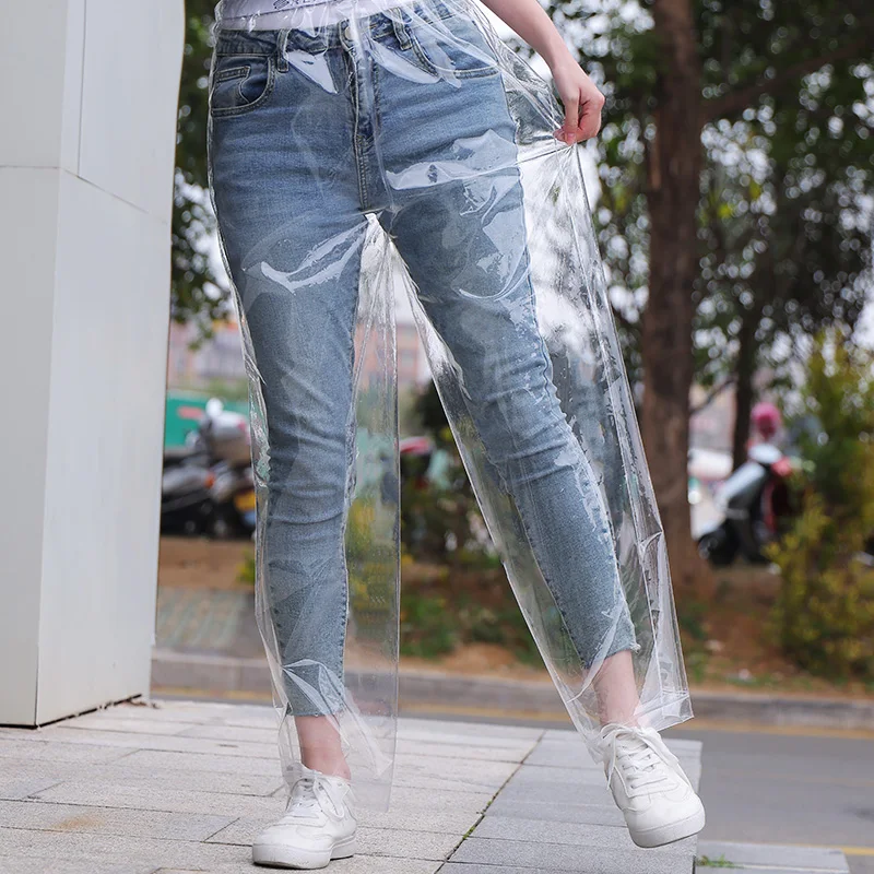 PVC Rainproof Waterproof Trousers Elastic Waist - AliExpress 200000345