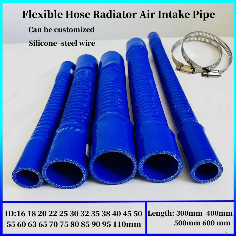 Silicon-Hose-Blue-Car-Silicone-Flexible-Hose-Silicon-Intercooler-Hose ...
