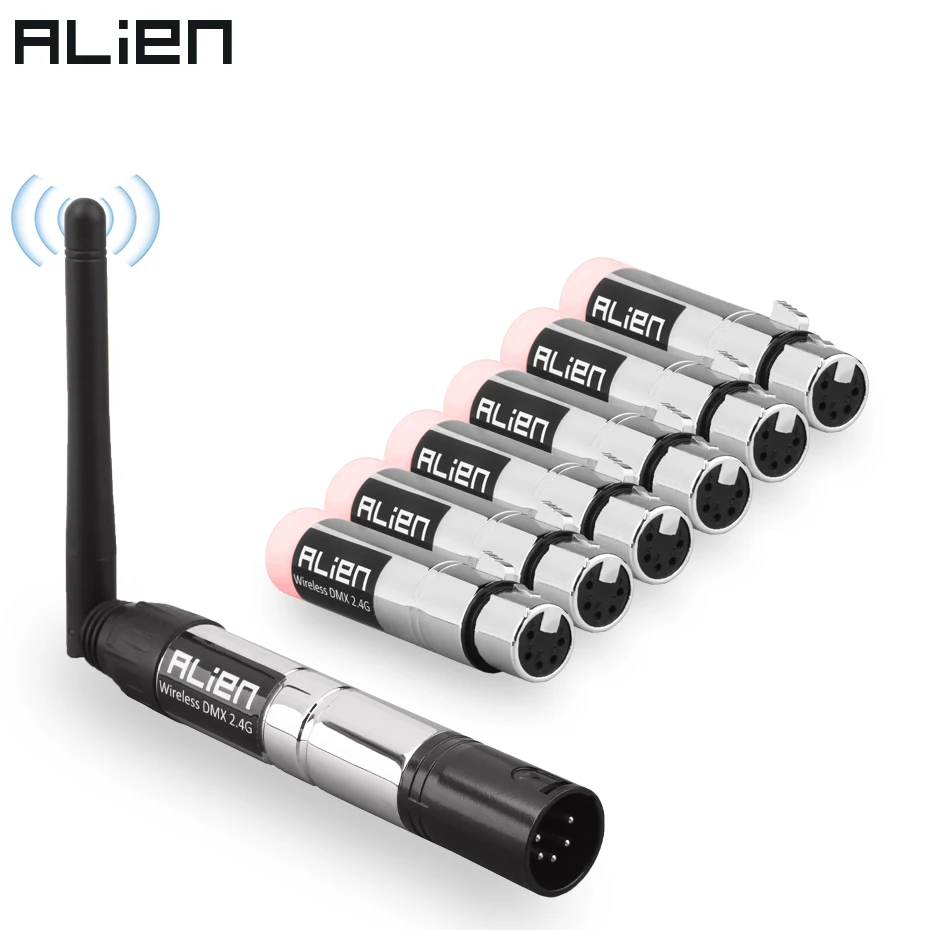Alien 5 Pin Din Dmx 512 Dfi Controller 2.4g Wireless Transmitter ...