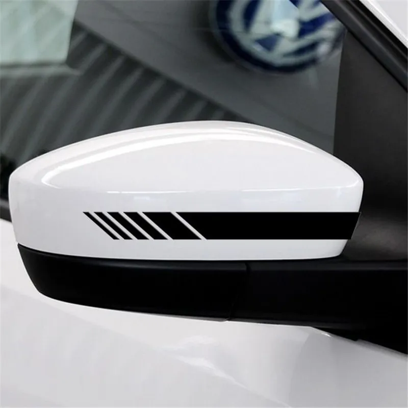 2Pcs-Universal-Auto-Car-Sticker-Non-Fading-Fashion-Color-Stripe-Car ...