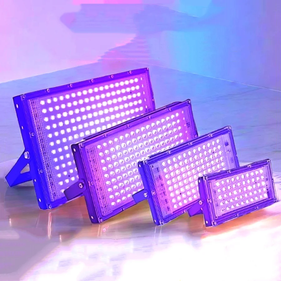 100W 200W 300W LED UV Curing Lights 395nm Gel Ultraviolet Lamps UV Glue ...