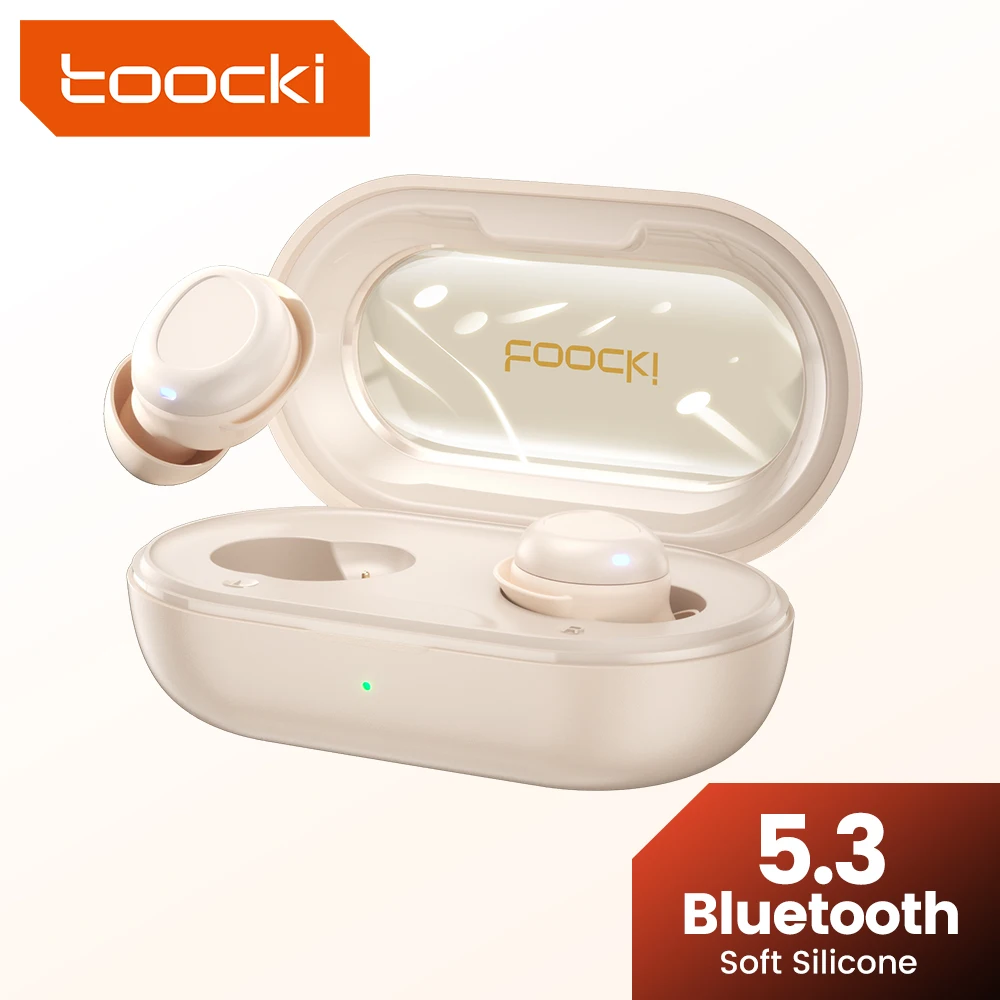 Toocki TWS Bluetooth 5.3 Earphones Wireless In Ear Sleep Bluetooth ...