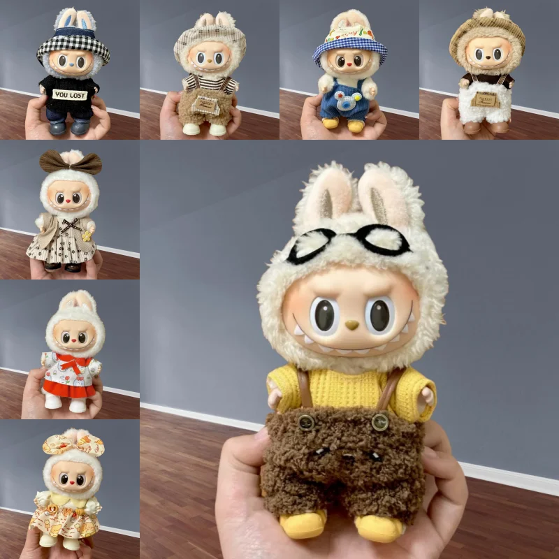 New mini plush doll clothing accessories Suitable for Labubu V1 V2 new ...