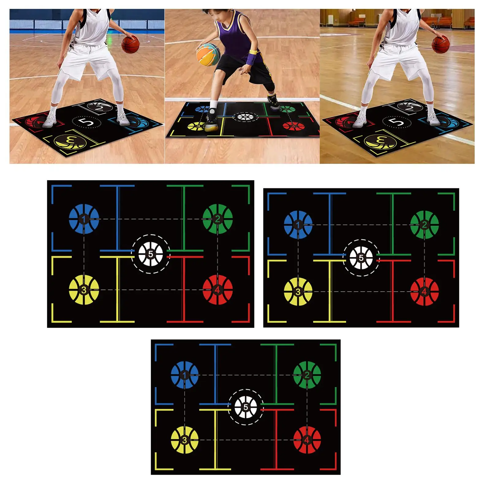 Basketball-Training-Mat-Nonslip-Mute-Dribbling-Ball-Control-Basketball ...
