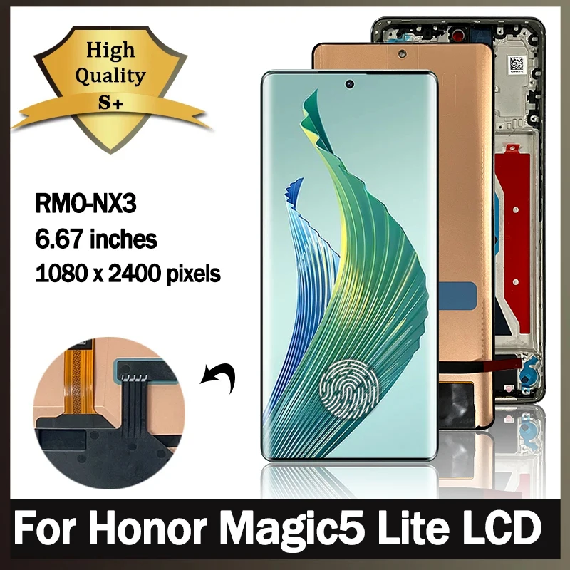New-For-Honor-Magic5-Lite-RMO-NX3-LCD-Replacement-for-HUAWEI-Honor ...