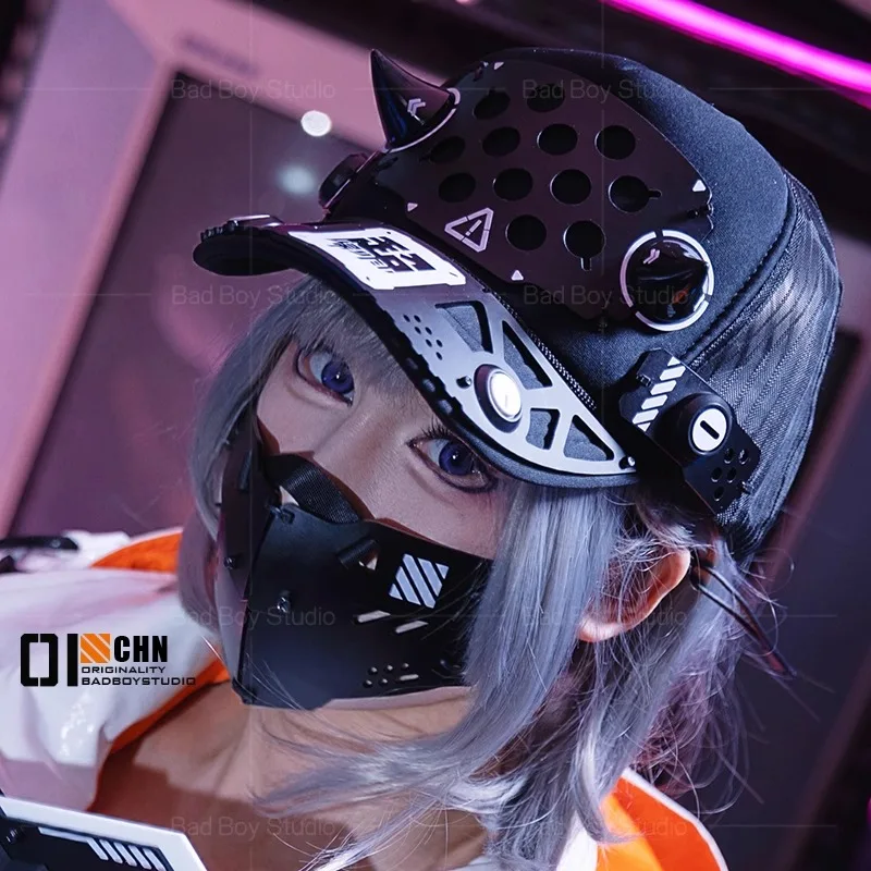 Cyberpunk Cosplay Tactical Hat Women Hip Hop Baseball Cap Sci-fi ...