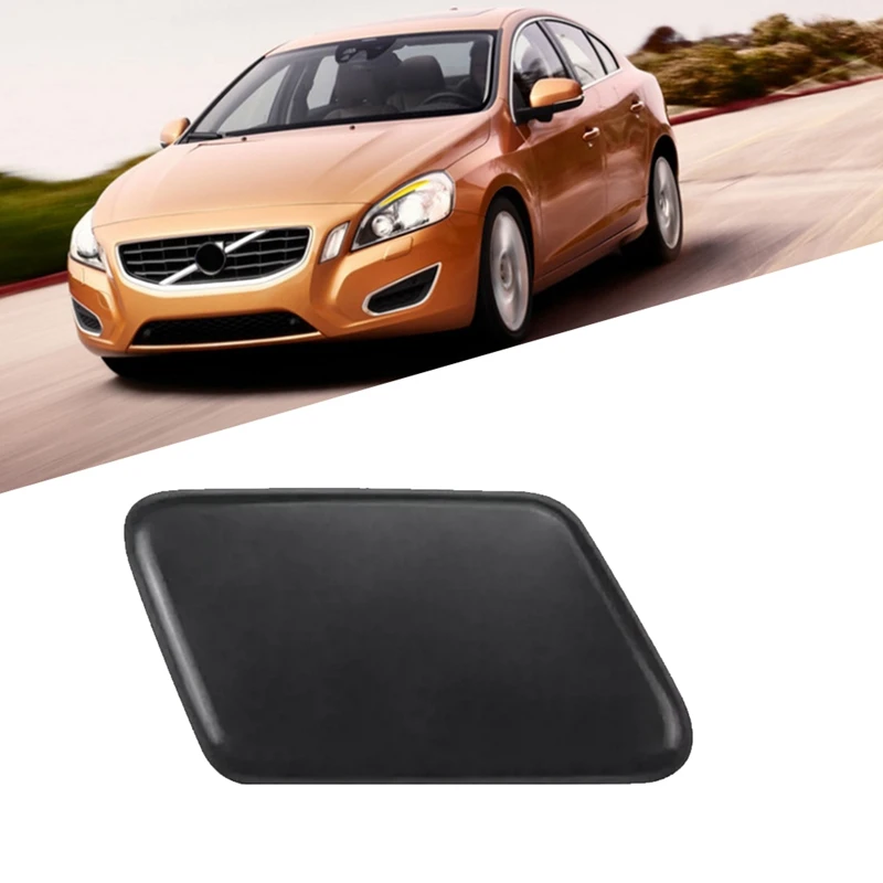 Car-Bumper-Headlight-Washer-Nozzle-Cover-Cap-for-Volvo-S60-2005-2009 ...