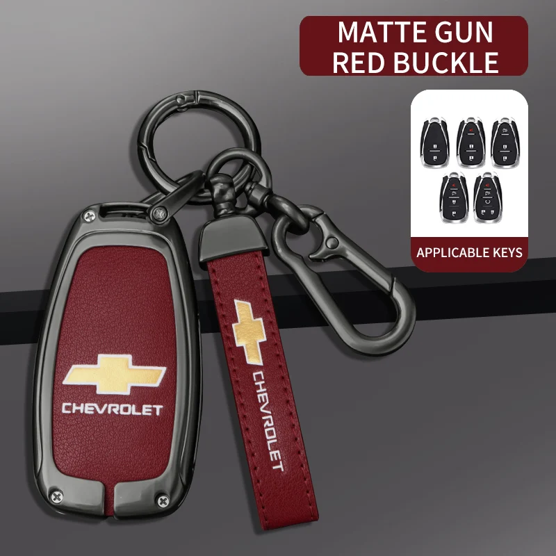 Zinc-Alloy-Car-Key-Fob-Case-Cover-For-Chevrolet-Trailblazer-Blazer ...