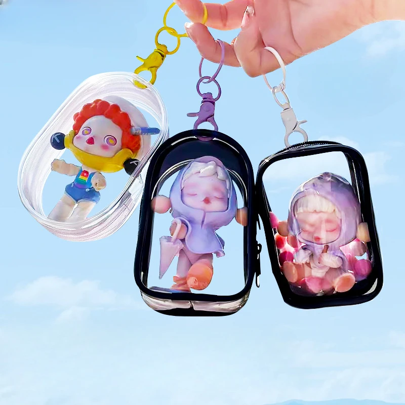 Transparent-PVC-Blind-Box-Doll-Storage-Box-Thicken-Keychain-Dustproof ...