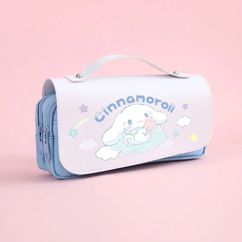 Cartoon-Large-Capacity-Pencil-Case-Kawaii-Cinnamoroll-Melody-Kuromi ...