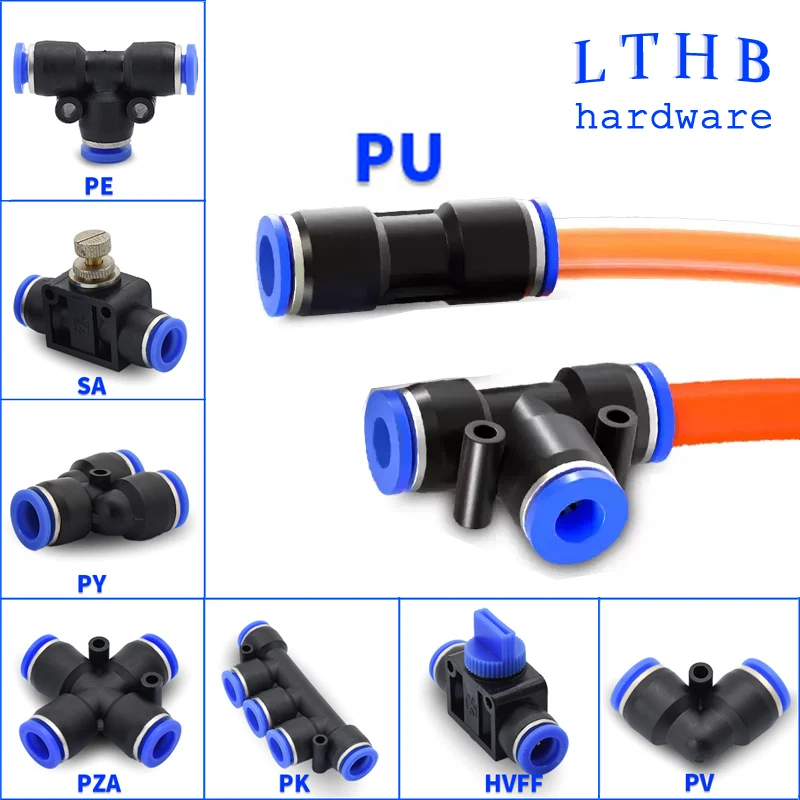 Pneumatic-Air-Connectors-Quick-Release-Fittings-PU-8mm-PY-PE-6mm-10mm ...