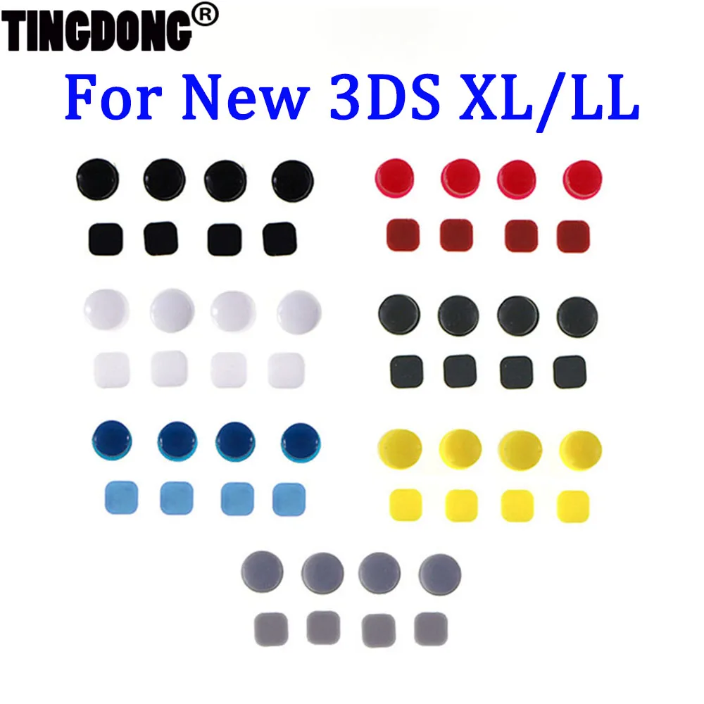 1set-Replacement-For-New-3DS-XL-Console-Screw-Rubber-Feet-Cover-for-New ...
