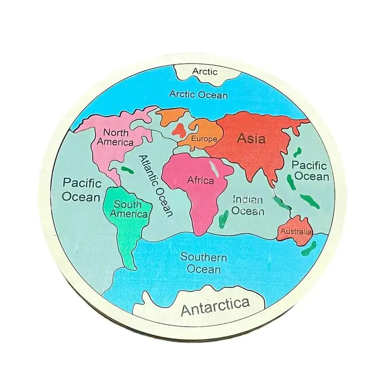 World-Map-Wood-Jigsaw-Geography-Puzzle-Toy-Early-Education-Montessori ...