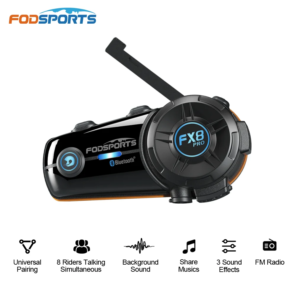 Fodsports-FX8-Pro-Motorcycle-Intercom-Bluetooth-Helmet-Headset-8-Rider ...