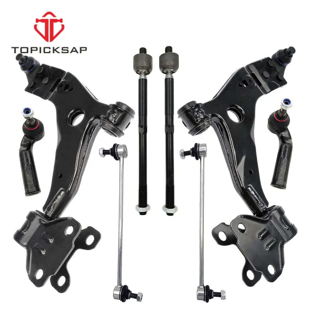 TOPICKSAP Front Lower Control Arm Ball Joint Sway Bar Link 8pcs Kit For ...