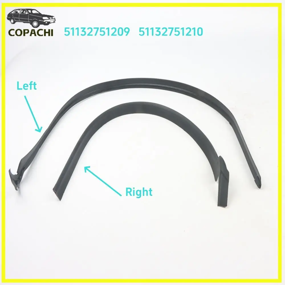 51132751209 51132751210 2pcs Windshield Cowl Cover Apron Seal Trim ...