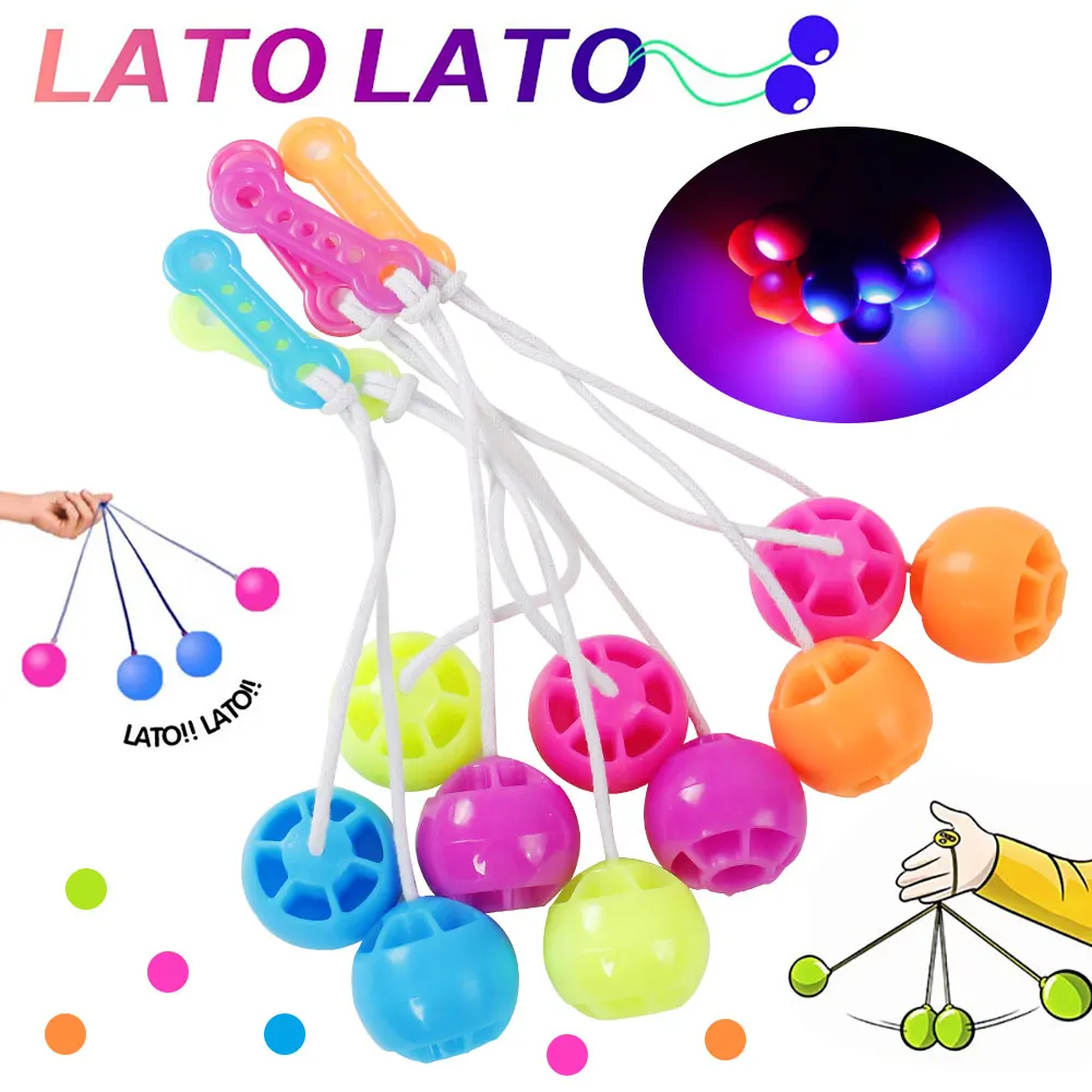 Latto-Toy-Click-Clack-Ball-Bolas-de-Colis-o-Descompress-o-Pro-clackers ...