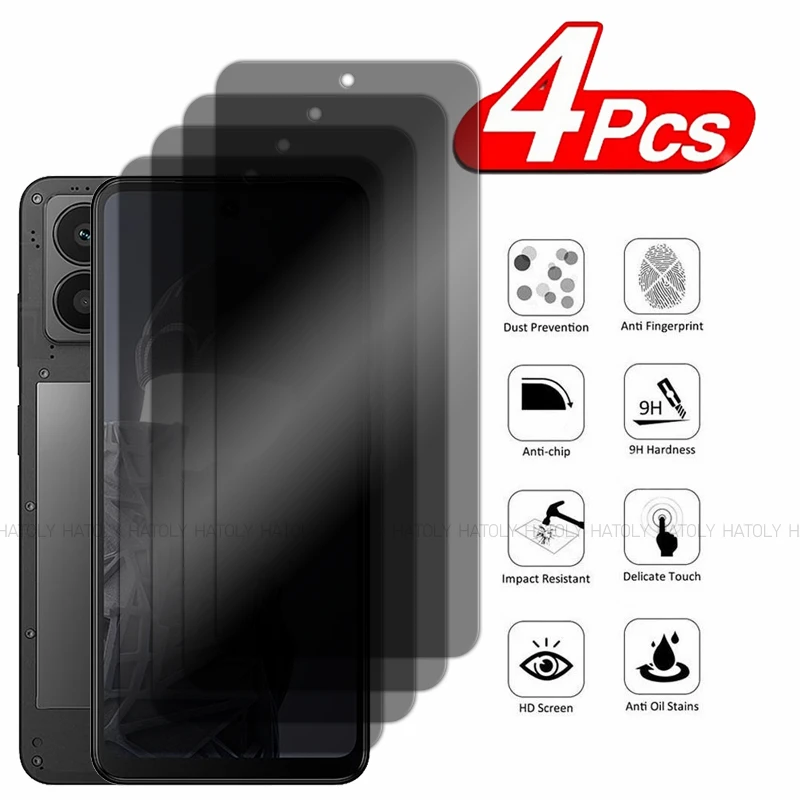 2/4PCS Privacy Screen Protector For HMD Fusion Anti-Spy Glass For HMD ...